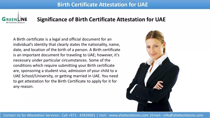 PPT - Want to know Birth Certificate Attestation for UAE PowerPoint ...
