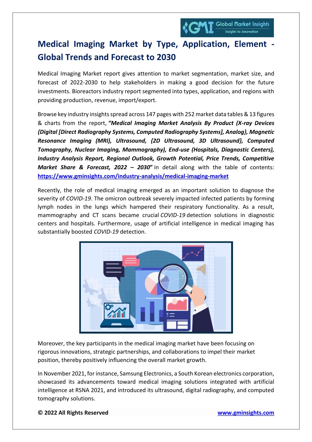 PPT - Medical Imaging Market Research Report Analysis and Forecasts to ...