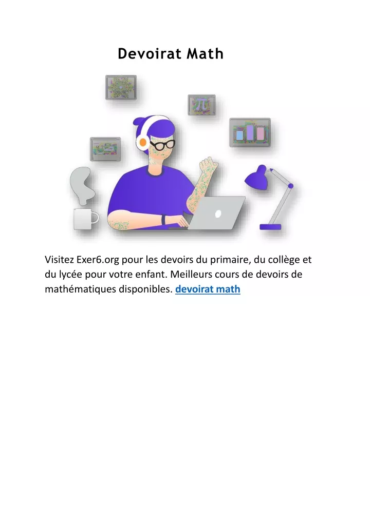 PPT - Devoirat Math PowerPoint Presentation, free download - ID:11561830