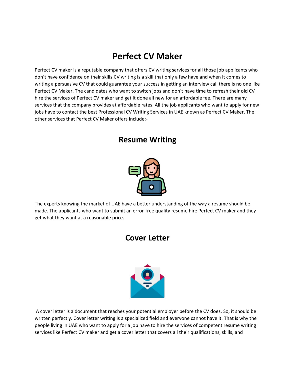PPT - Perfect CV Maker is Providing Affordable CV Writing Services in ...