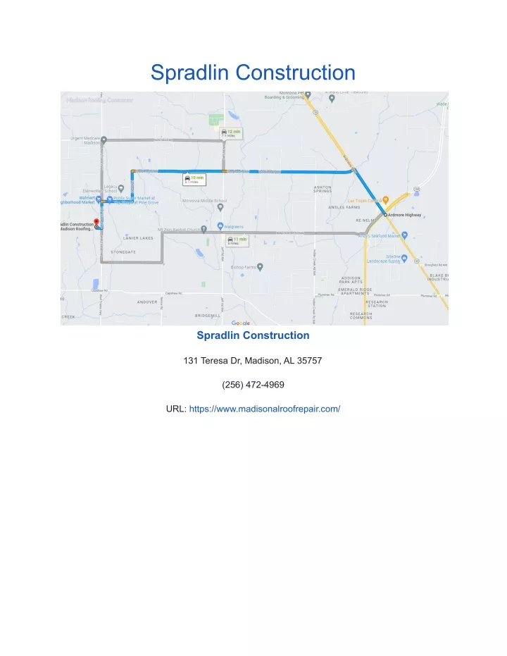 PPT - Spradlin Construction PowerPoint Presentation, free download - ID ...