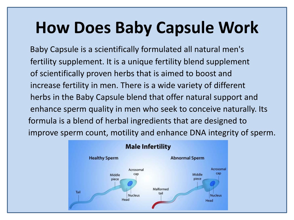 PPT - Treatment and Prevention of Male Infertility PowerPoint ...