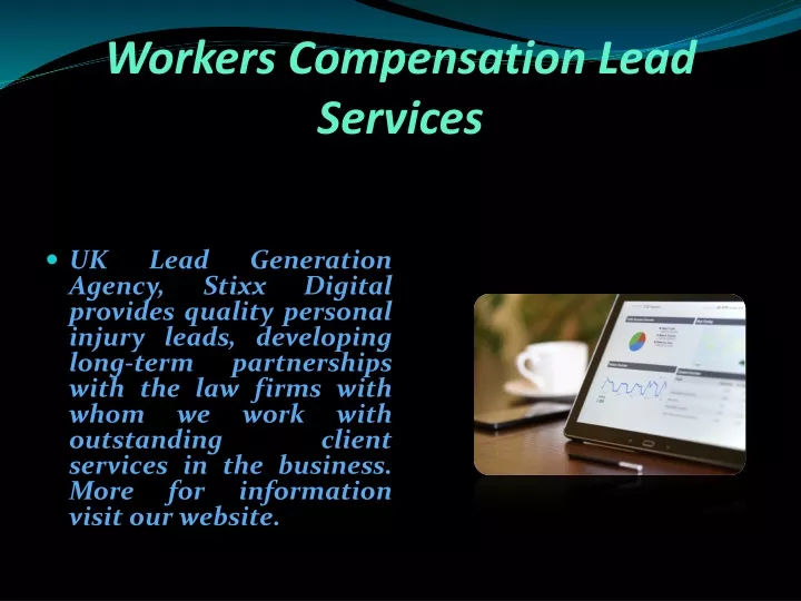 PPT - Workers Compensation Lead Services PowerPoint Presentation, free ...
