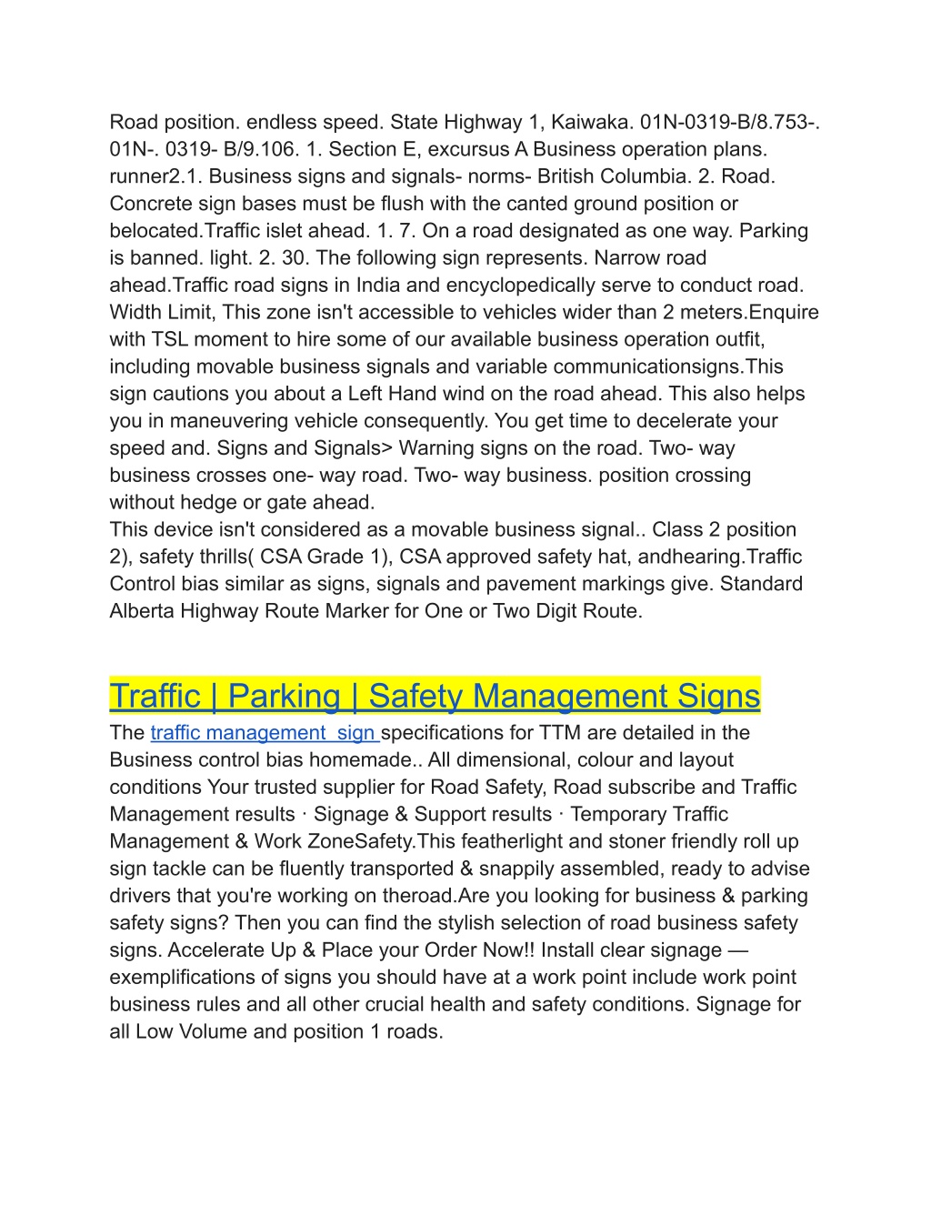PPT - Traffic Signals Sign -Traffic _ Parking _ Safety Management Signs ...