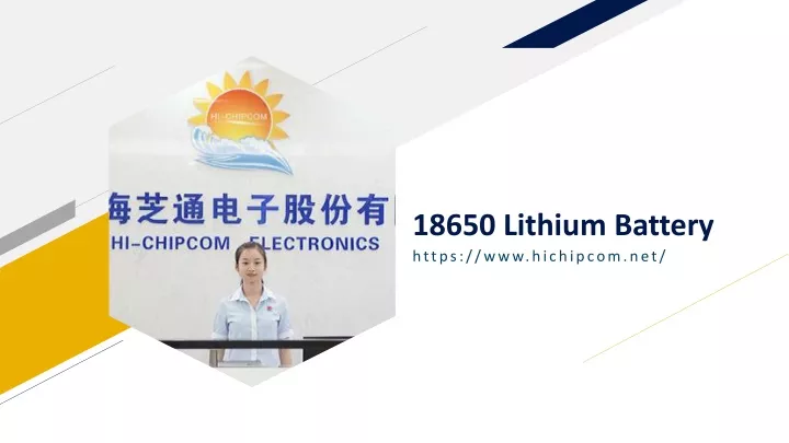 PPT - 18650 Lithium Battery PowerPoint Presentation, free download - ID ...