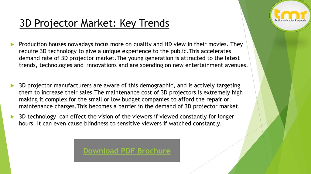 PPT - 3D Projector Market Outlook | Industry Forecast 2021-2031 ...