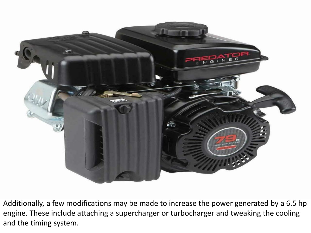 PPT - A Review of 6.5 HP Mini Bike Engine PowerPoint Presentation, free ...