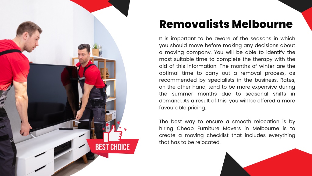PPT - Things to Know Before Hiring Cheap Removalists Melbourne ...
