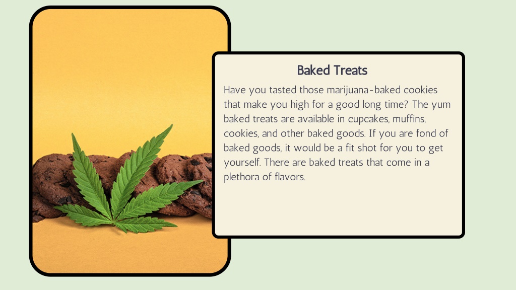 PPT - Types of Cannabis Edibles You Must Know! PowerPoint Presentation ...