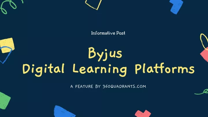 PPT - Byjus Digital Learning Platforms PowerPoint Presentation, free ...