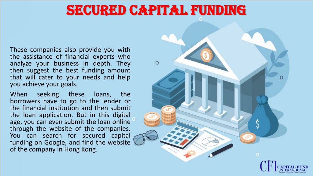 PPT - Secured capital funding PowerPoint Presentation, free download ...