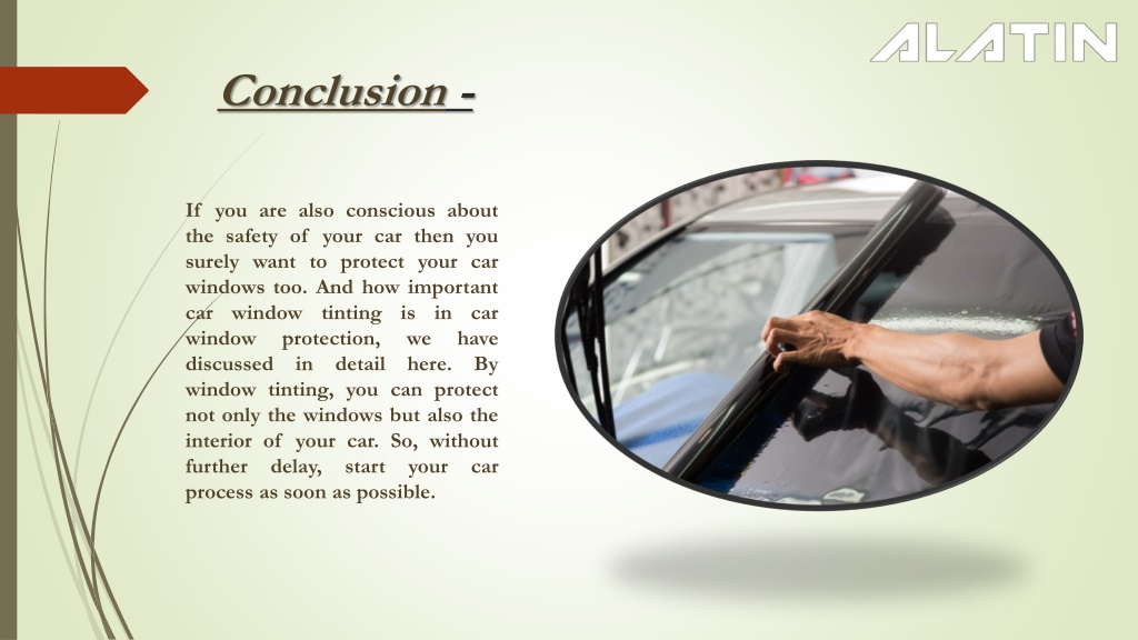 PPT - Car Window Tinting- A Better Way To Protect Your Car From Both ...