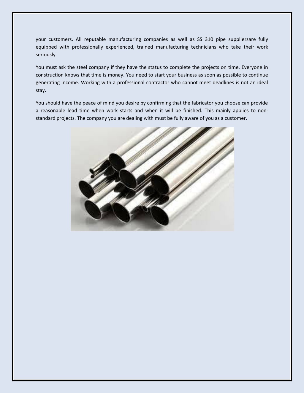 PPT - Significantunderstanding about the Steel Manufacturing Company ...