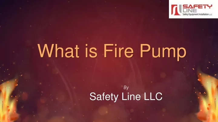 PPT - Fire Pump PowerPoint Presentation, free download - ID:11567818