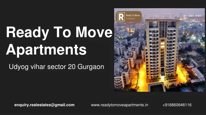 PPT - readytomove (1) PowerPoint Presentation, free download - ID:11567995
