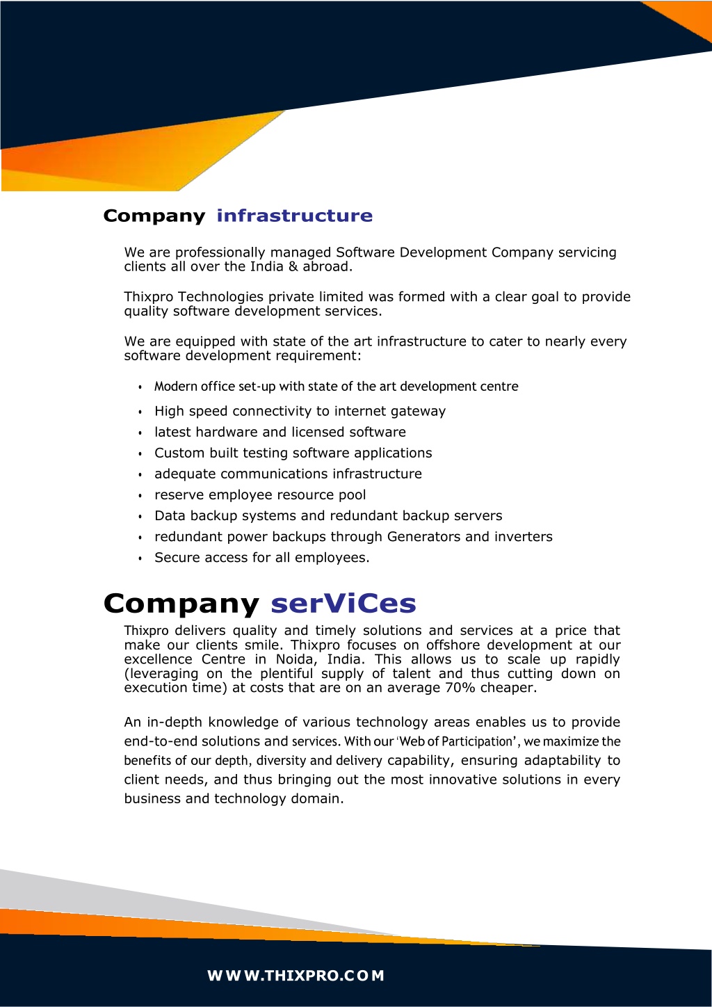 PPT - Thixpro Company profile PowerPoint Presentation, free download ...