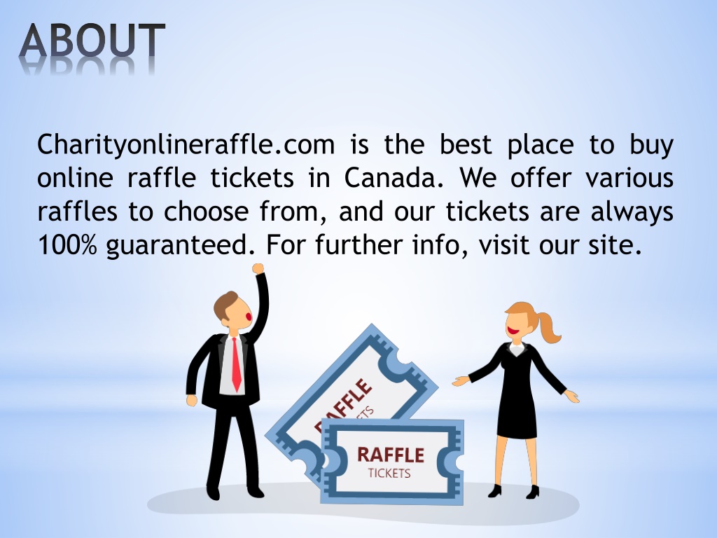 PPT - Charity Raffle Tickets Canada Charityonlineraffle.com PowerPoint ...