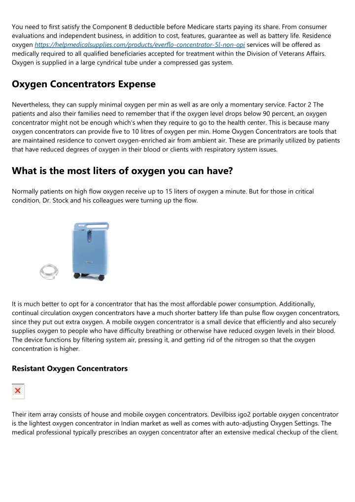 PPT - Oxygen Concentrator PowerPoint Presentation, free download - ID ...