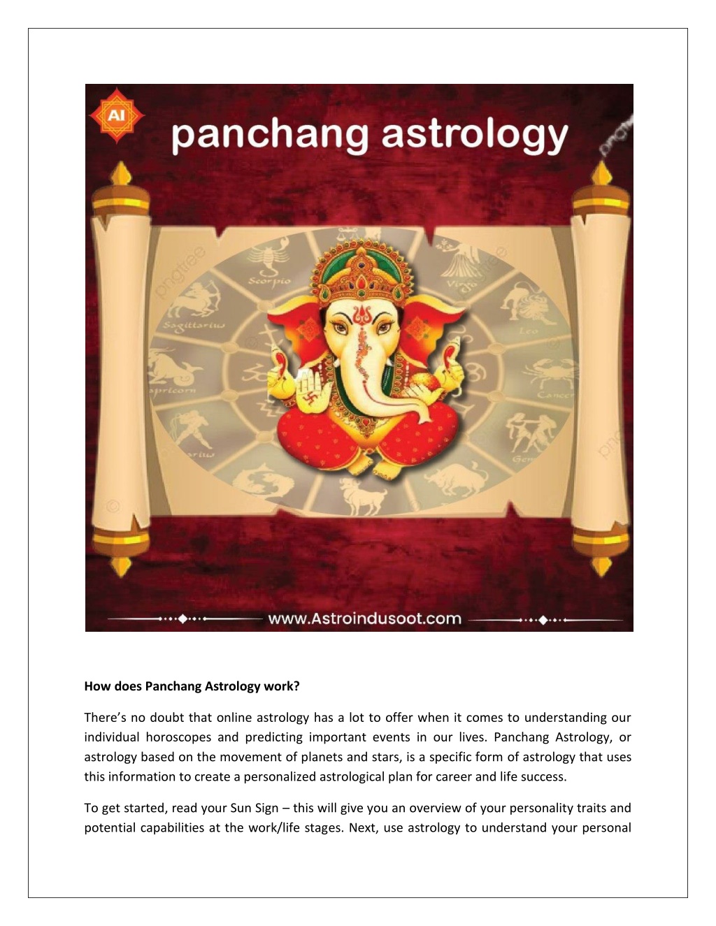 PPT - Panchang Astrology for Career & Life Success PowerPoint ...