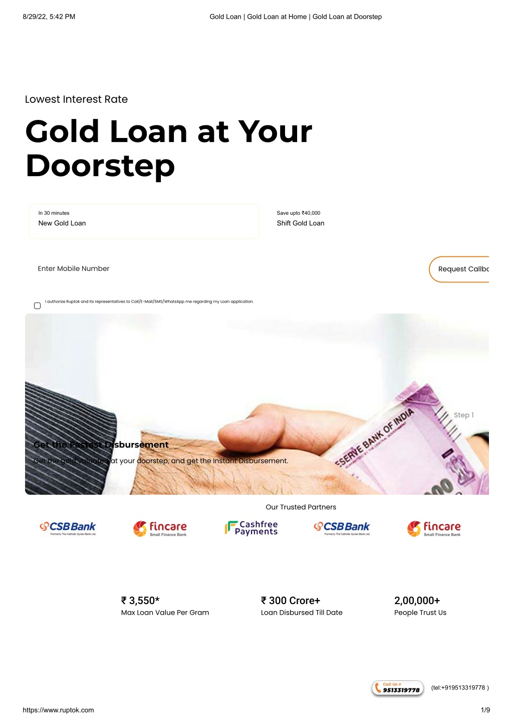 PPT - Gold Loan - Ruptok Fintech PowerPoint Presentation, free download ...