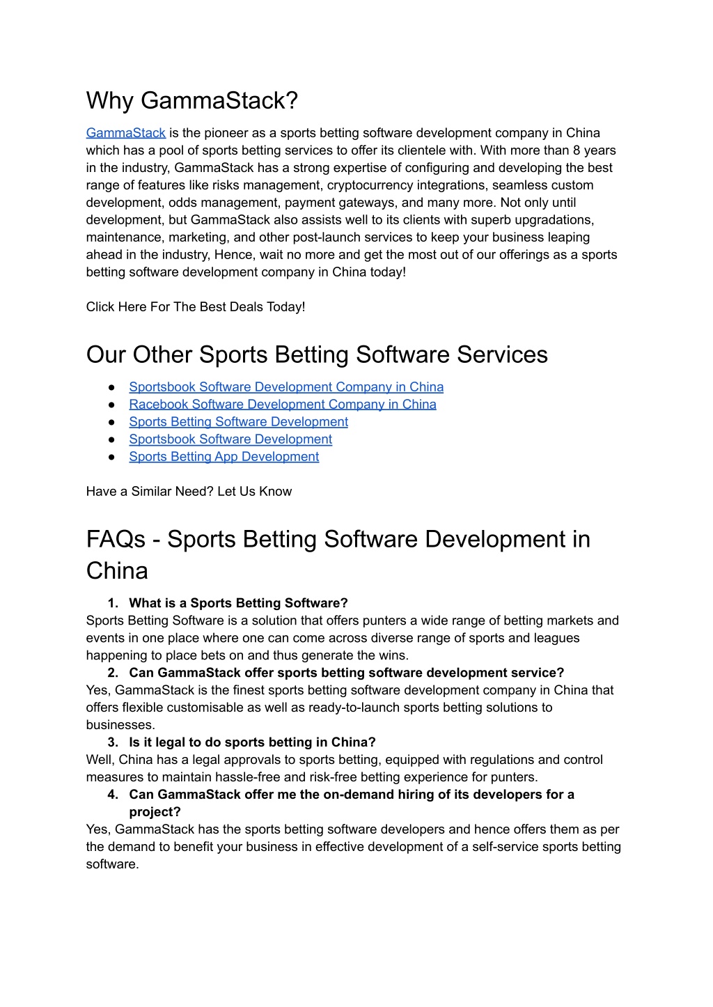 PPT - Sports Betting Software Development company in China | GammaStack ...