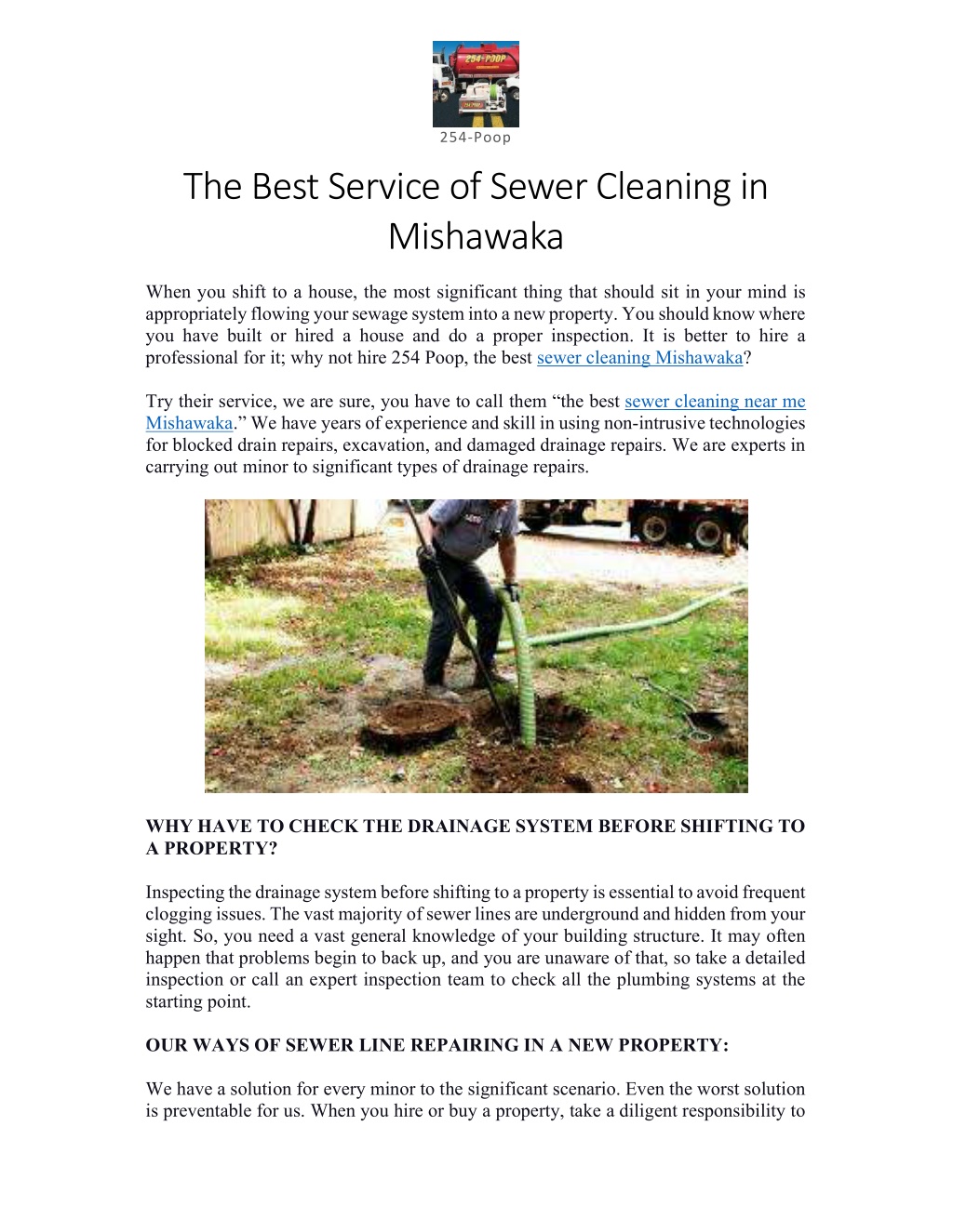 PPT - Best Sewer Cleaning Near me in Mishawaka. PowerPoint Presentation ...
