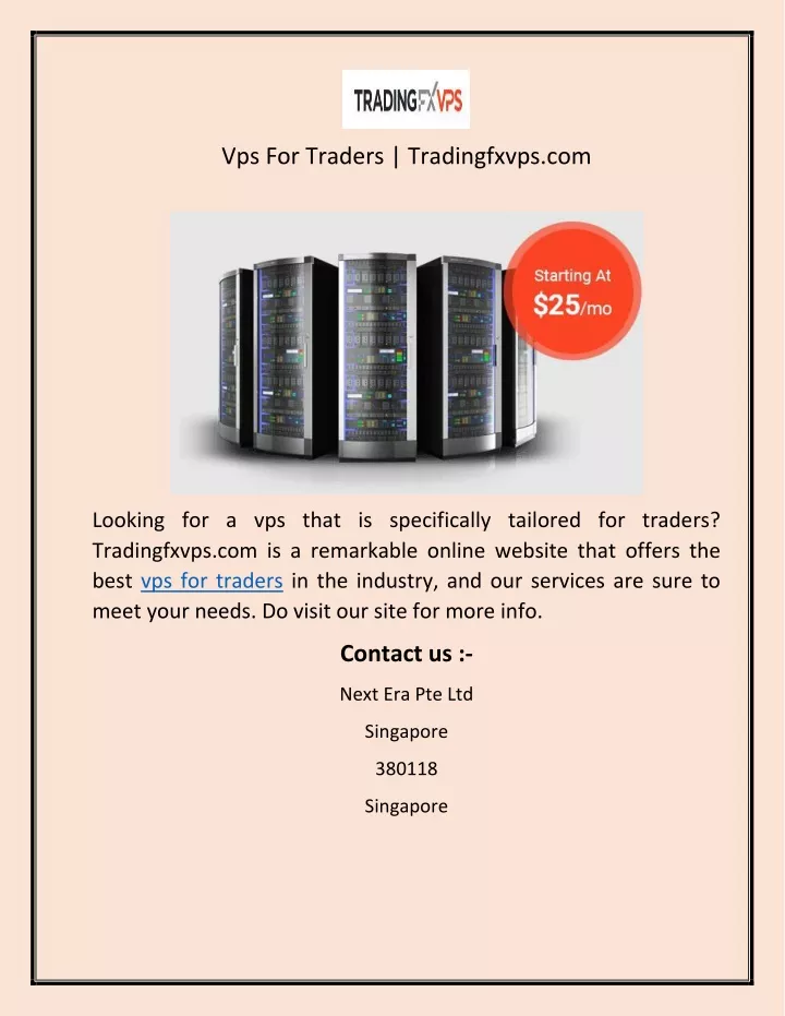 PPT - Vps For Traders | Tradingfxvps.com PowerPoint Presentation, free ...