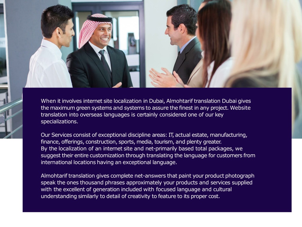 PPT - Website Localization services in Dubai,Localization in Dubai,legal translation c ...