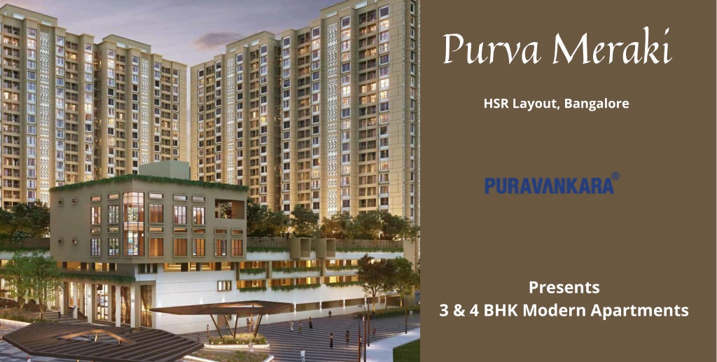 PPT - Purva Meraki Electronic City Bangalore - E-Brochure PowerPoint ...