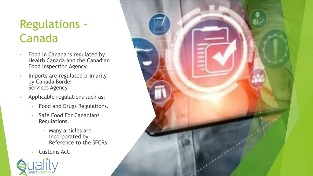 PPT - Unlock Food Regulations for Food Sales Health Canada & FDA ...