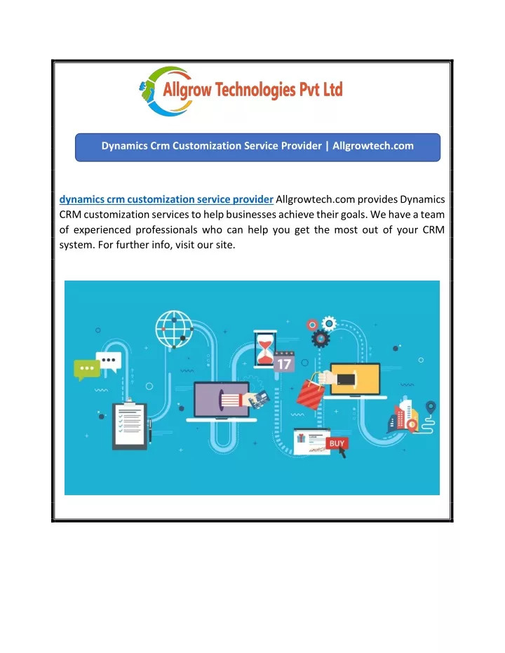 Ppt Dynamics Crm Customization Service Provider