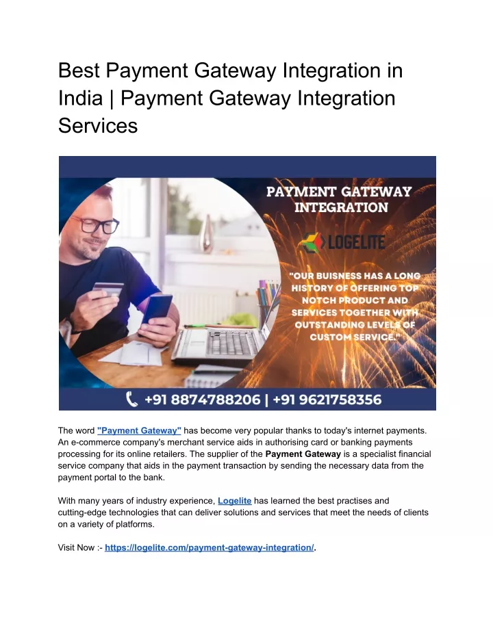 PPT - Best Payment Gateway Integration in India | Payment Gateway ... PPT - Best Payment Gateway Integration in India | Payment Gateway ...