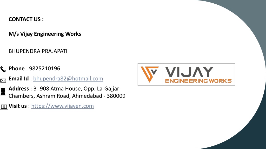 PPT - Electric cable distributor in Ahmedabad |Vijay Engineering Works ...