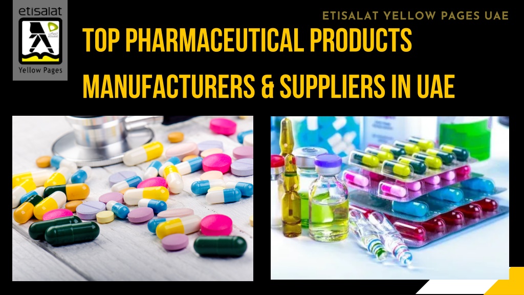 PPT - Top Pharmaceutical Products Manufacturers & Suppliers in UAE ...