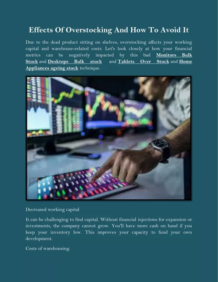 PPT - Effects Of Overstocking And How To Avoid It PowerPoint ...