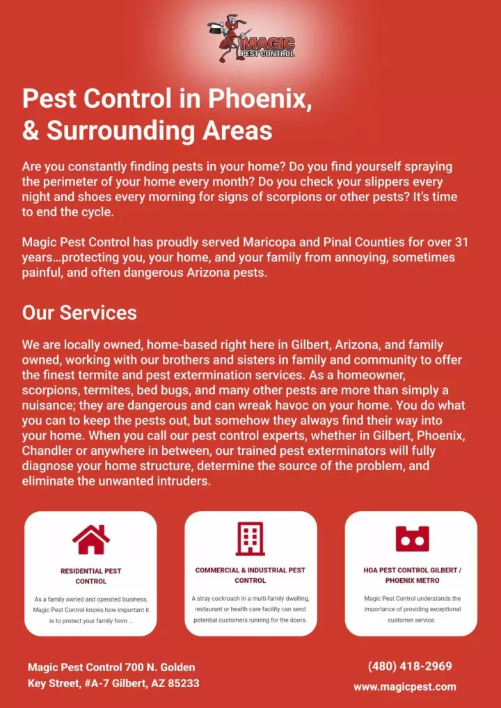 PPT - pest control phoenix | Termite Control Phoenix AZ PowerPoint ...