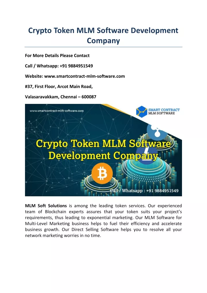 PPT - Crypto Token MLM Software Development Company PowerPoint Presentation - ID:11583875