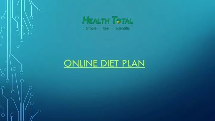 PPT - Online Diet Plan PowerPoint Presentation, free download - ID:11584051