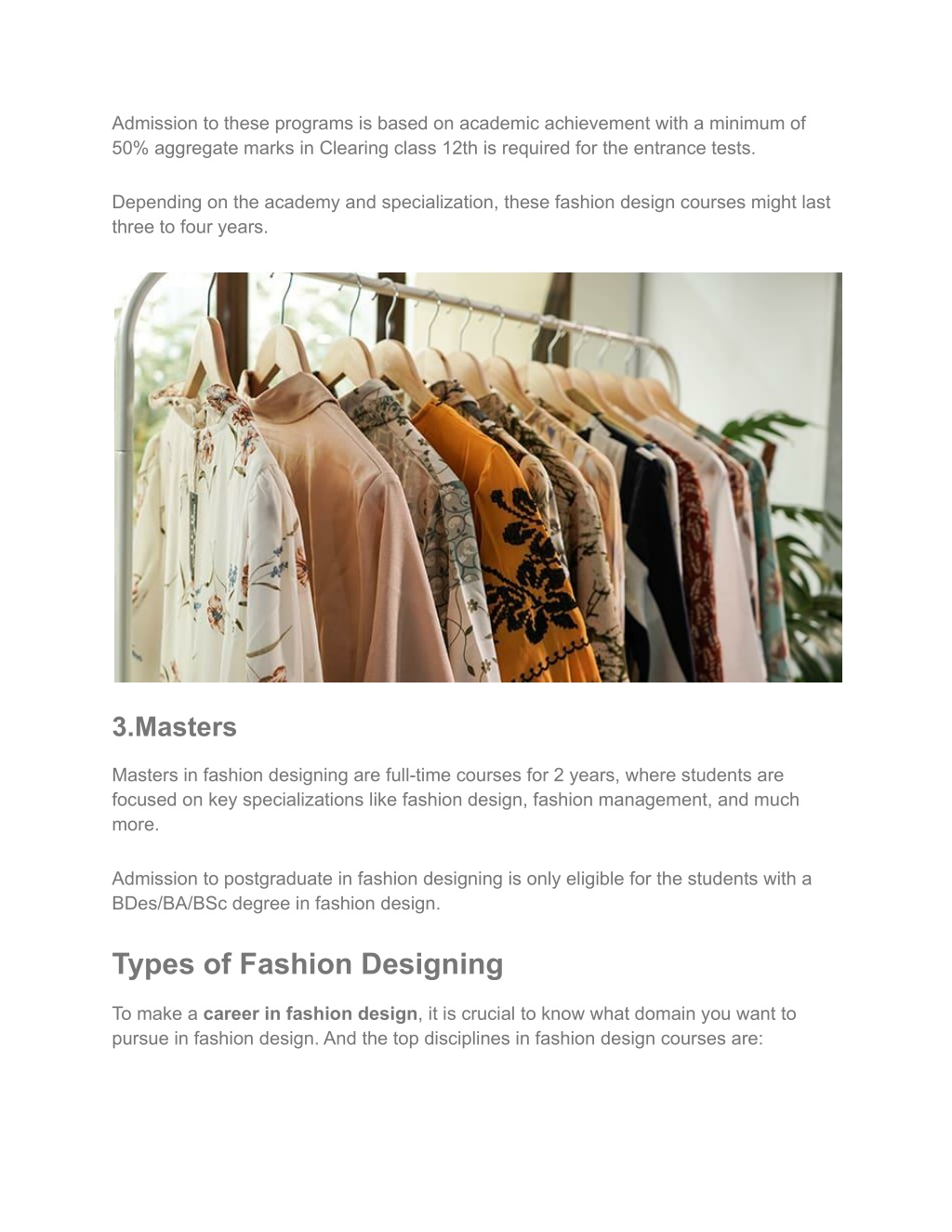 PPT - Different Types Of Fashion Designing Courses & Their Details ...