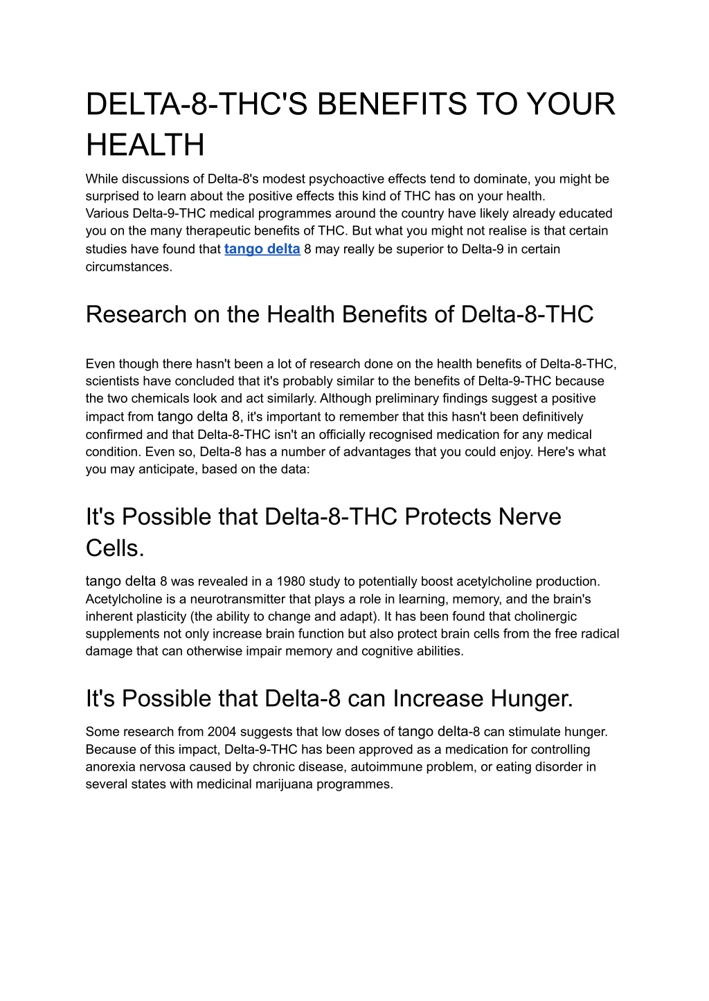 Ppt Delta 8 Thcs Benefits To Your Health Powerpoint Presentation