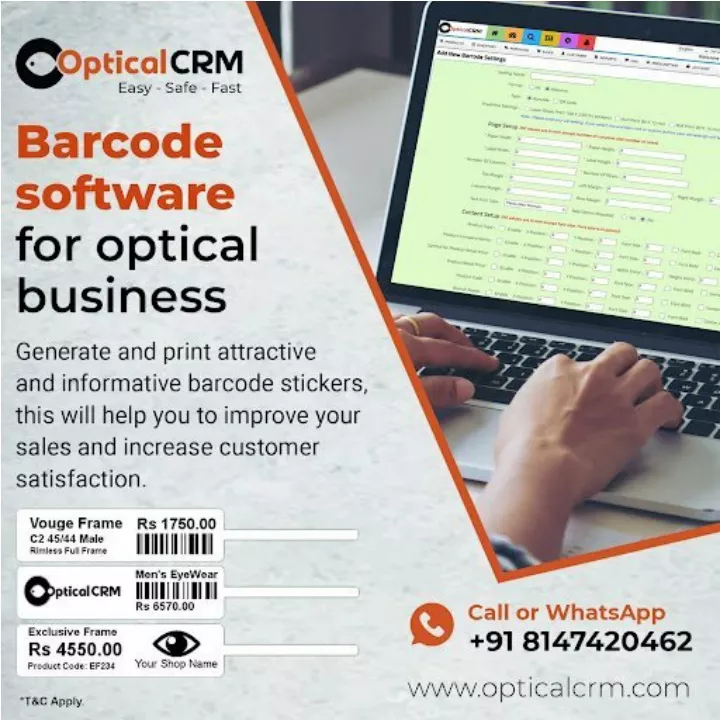 PPT - Barcode Inventory Management System Optical CRM PowerPoint ...