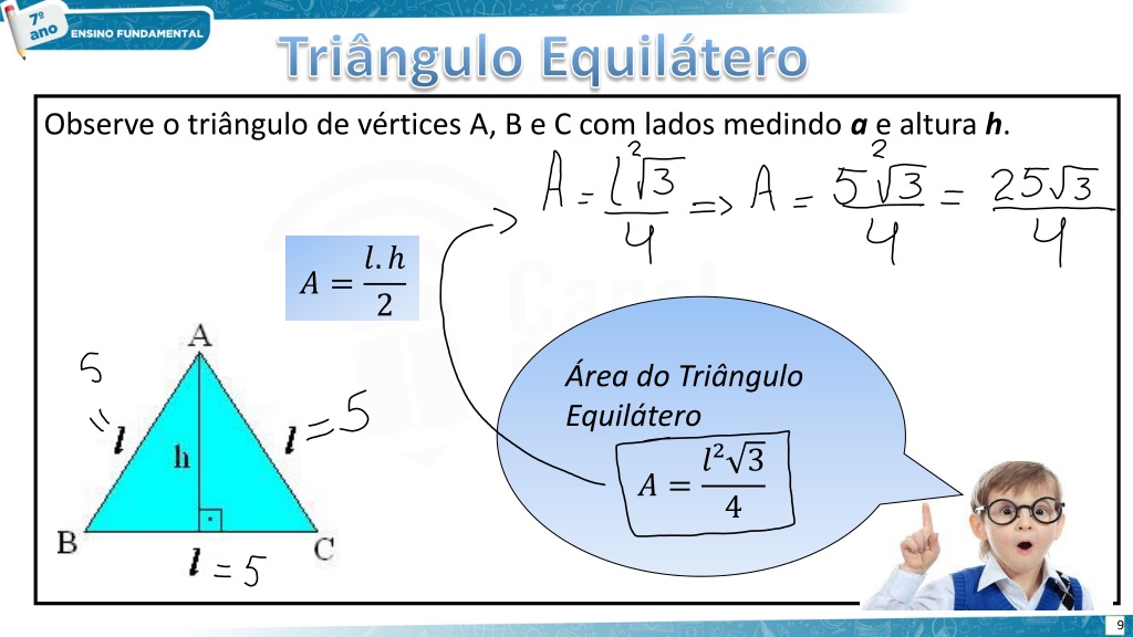 PPT - E. FUNDAMENTAL 7 MANHÃ MATEMÁTICA 05 11 2021 TRIANGULO EQUILÁTERO ...