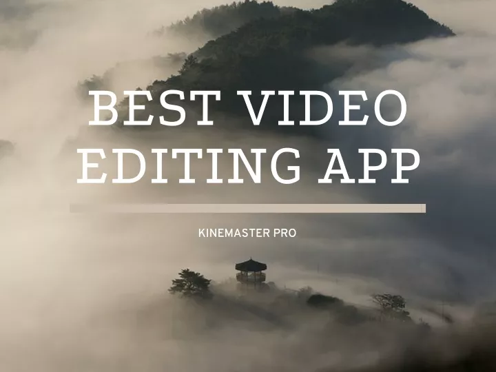 PPT - best video editing app PowerPoint Presentation, free download ...