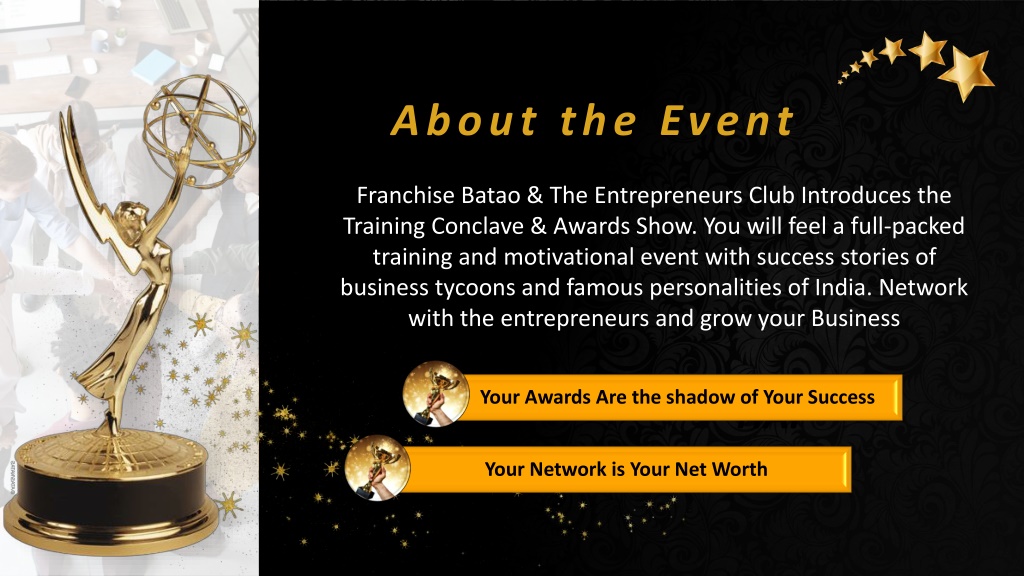 PPT - Franchise Batao Training conclave and Business icon award 2022 in ...