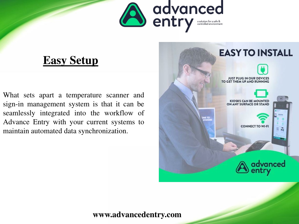 PPT - The Best Temperature Scanner and Sign-In Management System for ...