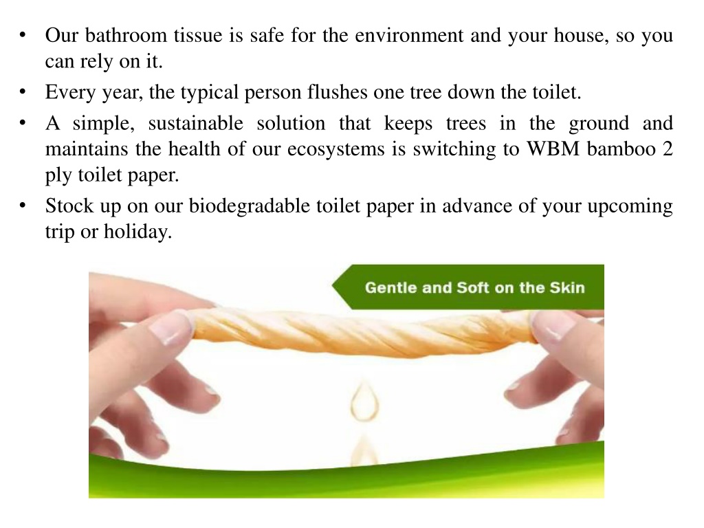 PPT - Best Qualities of WBM Bamboo Toilet Tissue Roll PowerPoint ...
