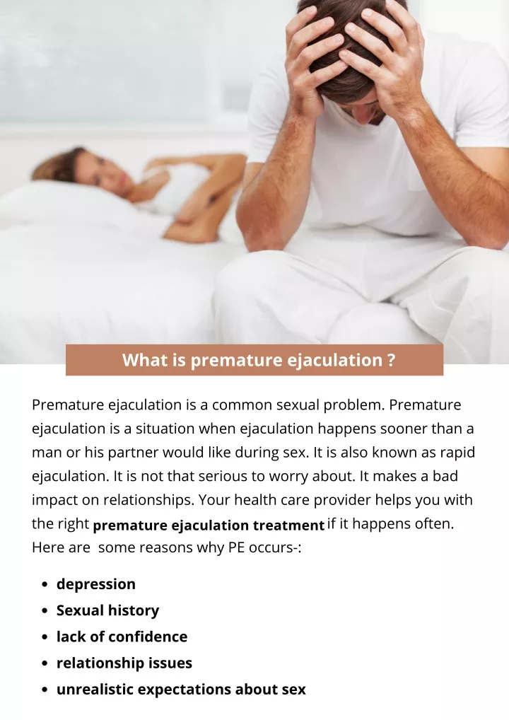 PPT - What is premature ejaculation? PowerPoint Presentation, free download - ID:11592756