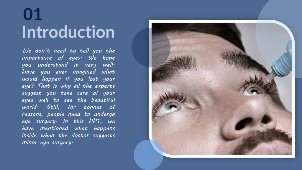 PPT - When does the ophthalmologist suggest minor eye surgery ...