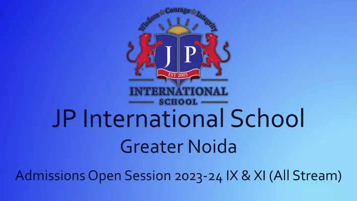PPT - Best Academic School in Greater Noida PowerPoint Presentation ...