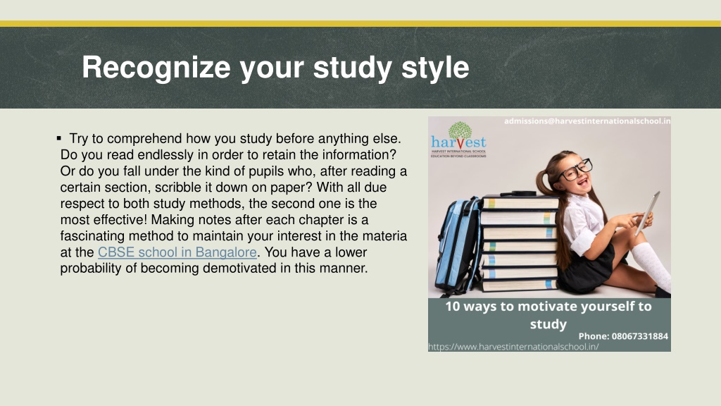 PPT 10 Ways To Motivate Yourself To Study PowerPoint Presentation